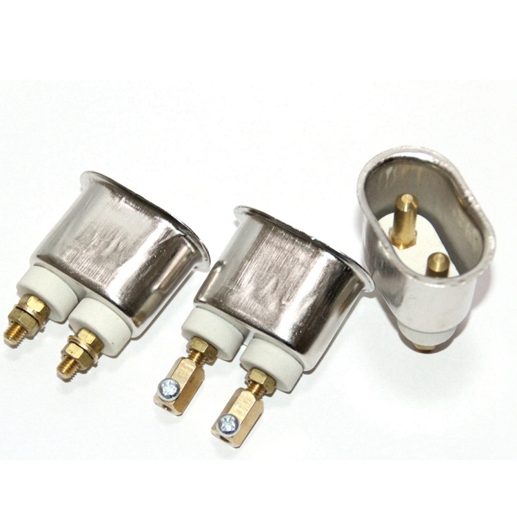 Aluminium alloy high temperature ceramic plug and socket for band heater