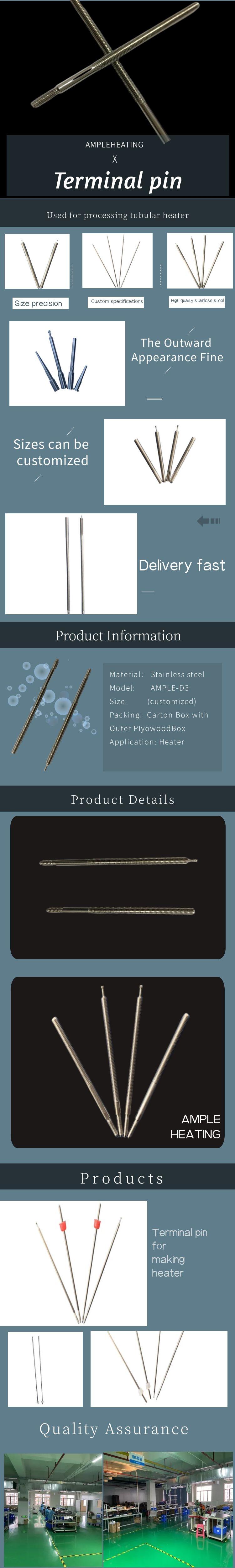 Terminal pin For Heating Elements